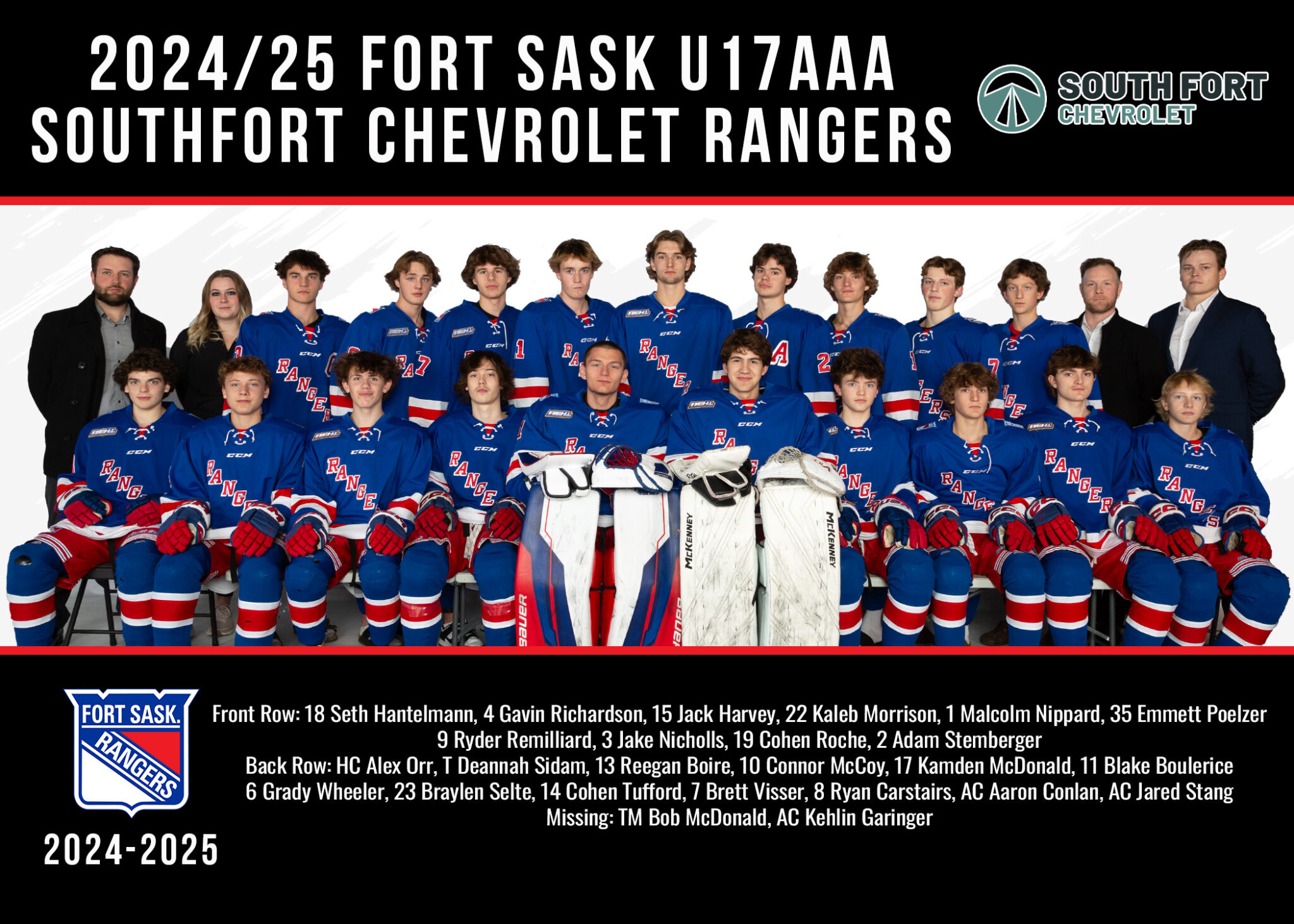 U17AAA – Fort Saskatchewan Minor Hockey