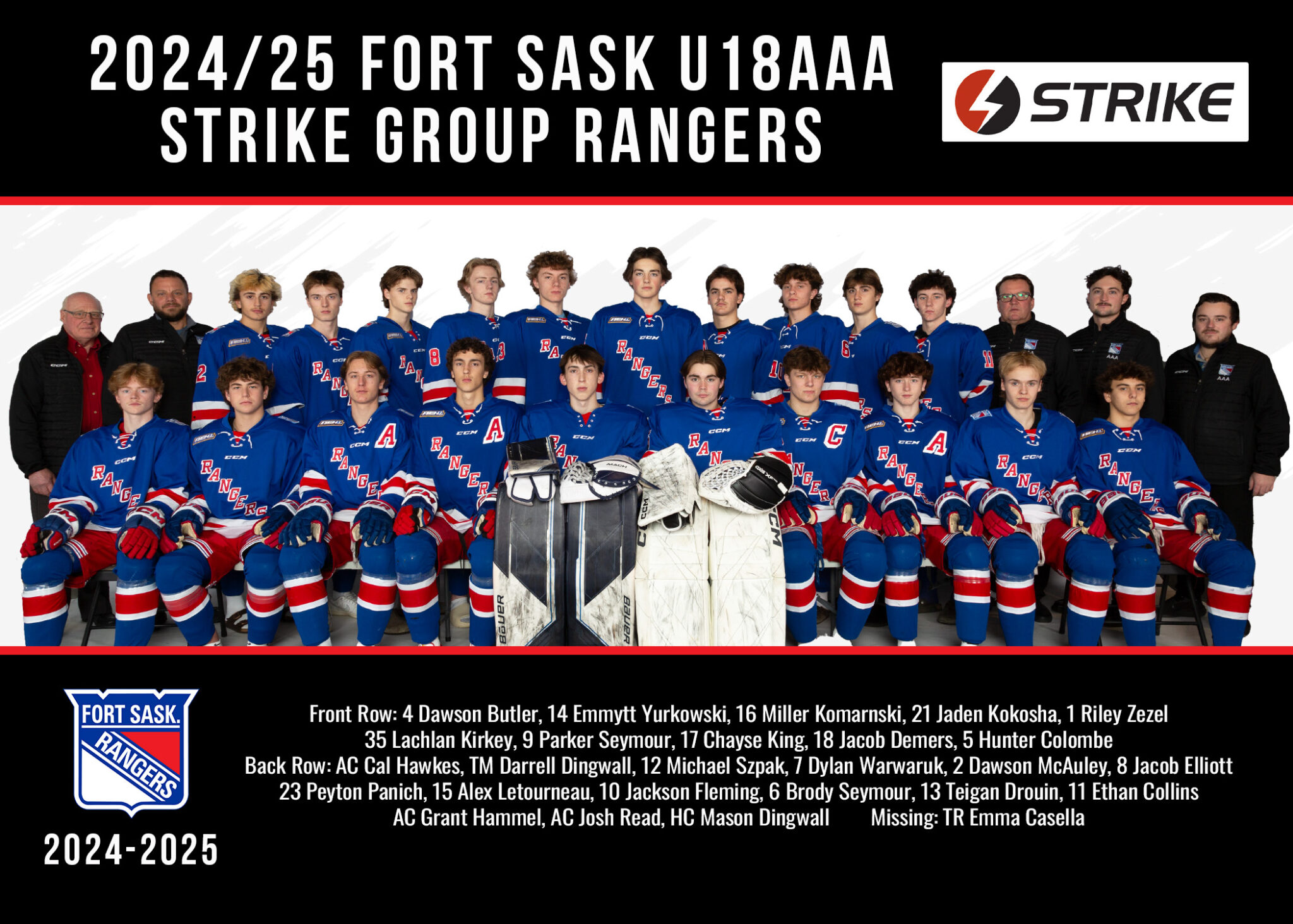 U18AAA – Fort Saskatchewan Minor Hockey